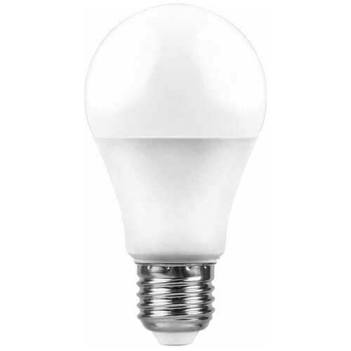 Лампа светодиодная, (12W) 230V E27 6400K A60, LB-93