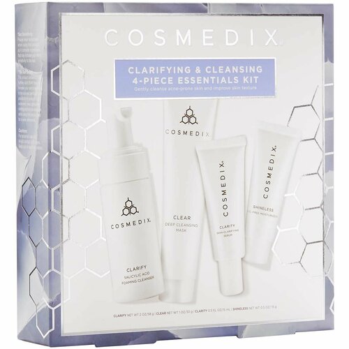 COSMEDIX Набор средств для очищения жирной и проблемной кожи / Clarifying and Cleansing Kit (4 products)