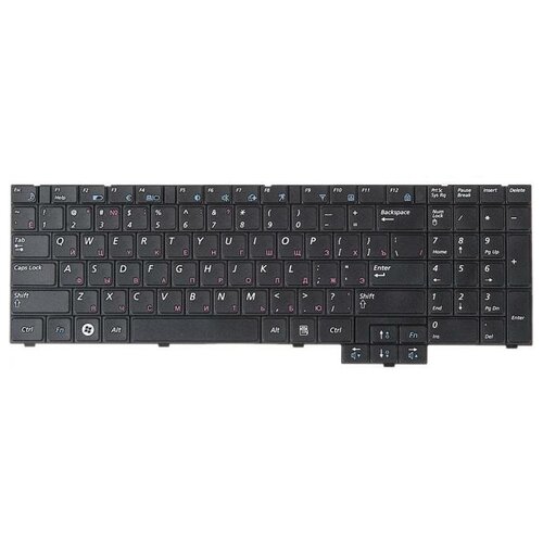 Клавиатура для ноутбука Samsung R519, R523, R525, R528, R530, R538, R540, R620, R717, R719, RV508, RV510 (p/n: BA59-02832C)