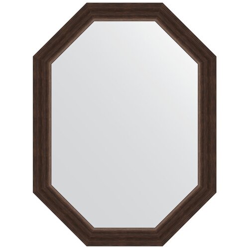 Зеркало в багетной раме - палисандр 62 mm (61x81 cm) (EVOFORM) BY 7067