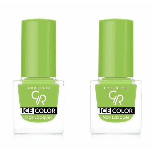 Golden Rose Лак для ногтей Ice Color Nail Lacquer, тон 231, 2 шт