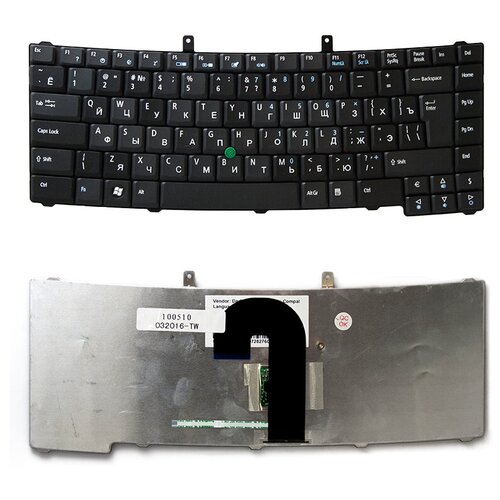 Клавиатура для ноутбука Acer Travelmate 6410, 6452, 6490 (p/n: NSK-AGC0R, 9J. N8882. C0R, PK1304P01H0)