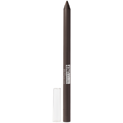 Maybelline New York Карандаш для глаз гелевый Tattoo Liner, оттенок 910, Каштановый