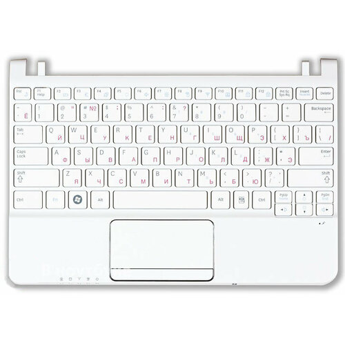 Клавиатура для Samsumg BA75-02521C топ-панель белая