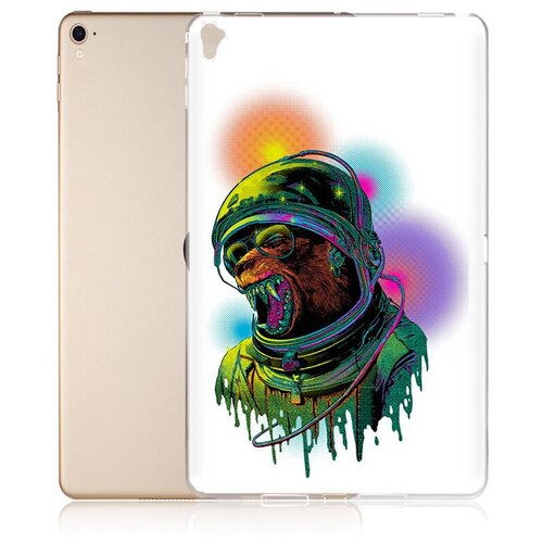 Чехол задняя-панель-накладка-бампер MyPads медведь космонавт для iPad Pro 2 10.5 A1701/A1709/iPad Air 3 (2019) противоударный