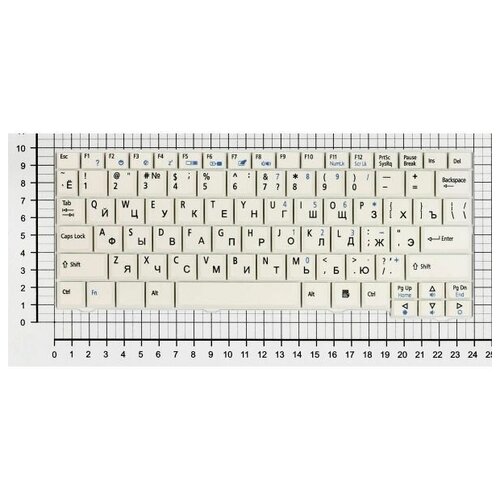 Клавиатура для ноутбука Acer Aspire One A110 A150 D150 белая