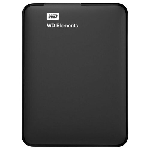 Внешний жесткий диск 2Tb Western Digital Elements Portable (WDBU6Y0020BBK-WESN), черный