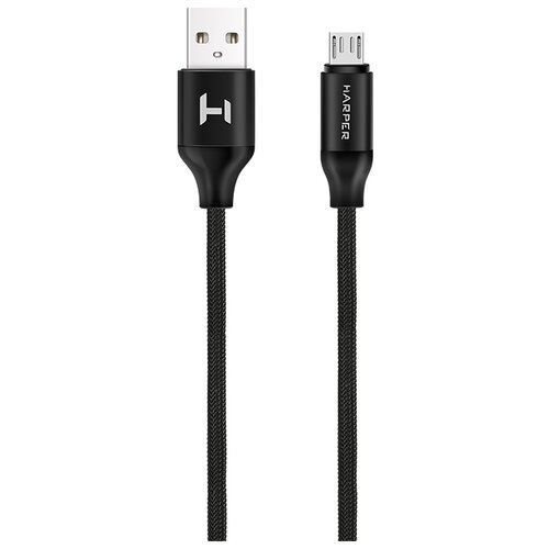 Кабель HARPER USB - micro USB (BRCH-310), 1 м, черный
