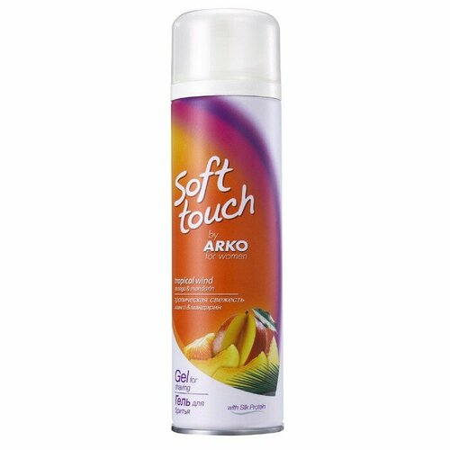 ARKO Гель для бритья Arko Women Soft Touch Tropic Winds «Тропическая свежесть», 200 мл