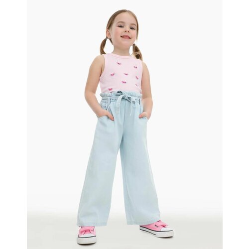 Джинсы  Gloria Jeans, размер 3-4г/104, голубой