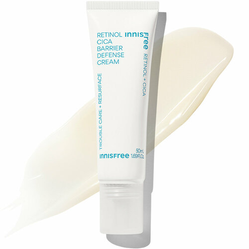 Крем для защиты барьера с ретинолом Innisfree Retinol Cica Barrier Defense Cream 50 мл