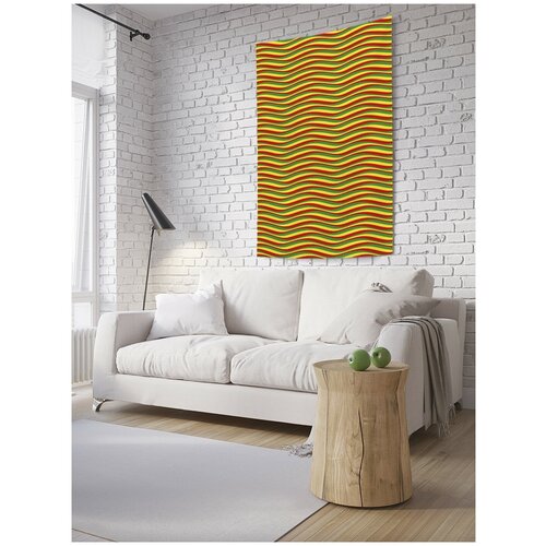 Вертикальное фотопанно JoyArty на стену "Трехцветные волны", 150x200 см