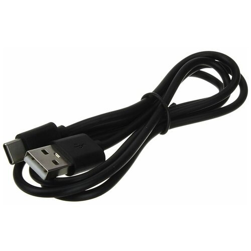 Шнур USB A-USB Type C 1м OD4.0/ROHS/медь 2А, черный