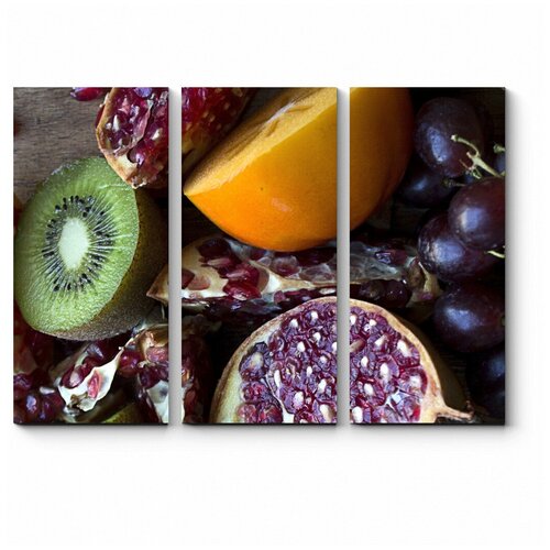 Модульная картина Экзотические фрукты 120x86