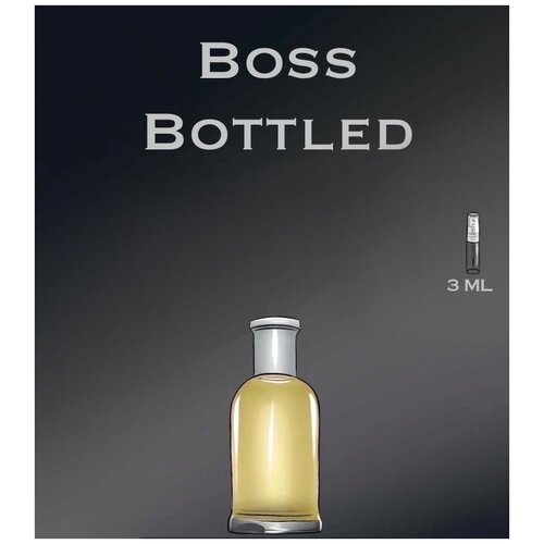 Мужские духи, мужской парфюм crazyDanKos Boss bottled (спрей 3мл)