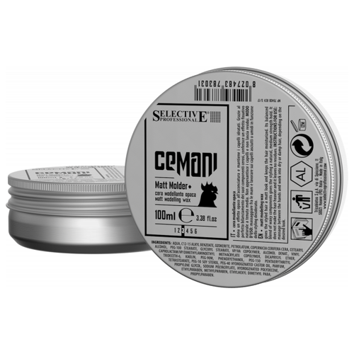 SELECTIVE Cemani Воск для волос с матовым эфектом моделирующий, 100 мл