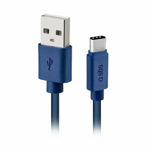 Sbs-mobile SBS Mobile Кабель USB - USB-C Polo Collection, 1,5 м, цвет синий