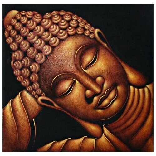 Постер на холсте Будда (Buddha) №10 61см. x 60см.