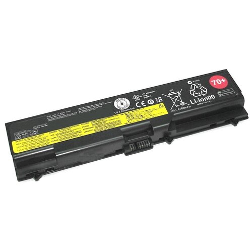 Аккумуляторная батарея для ноутбука Lenovo ThinkPad T430 (45N1005) 48Wh черная