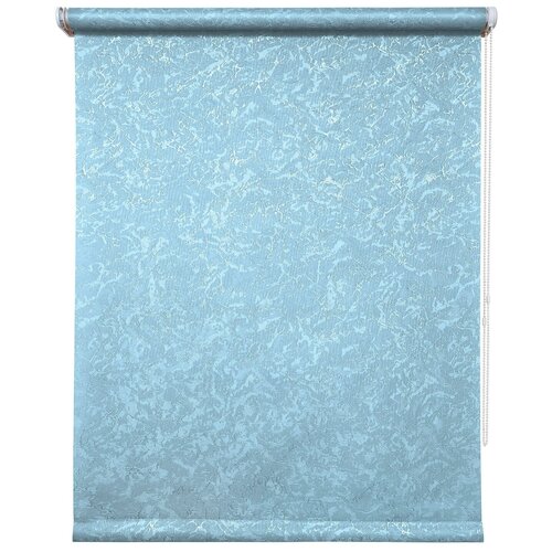 Рулонная штора Уют Фрост, 80х175 см, голубой