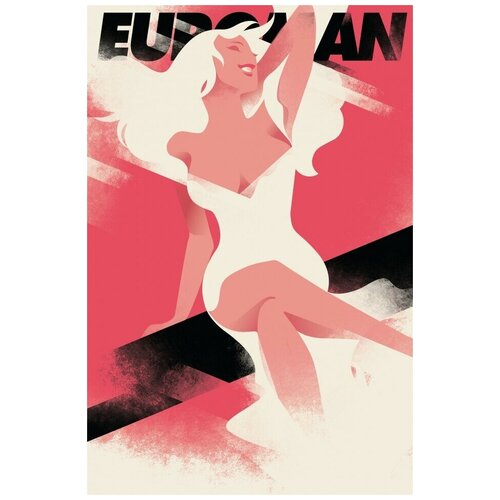 Плакат, постер на бумаге Euroman/Форсайд. Размер 30 х 42 см