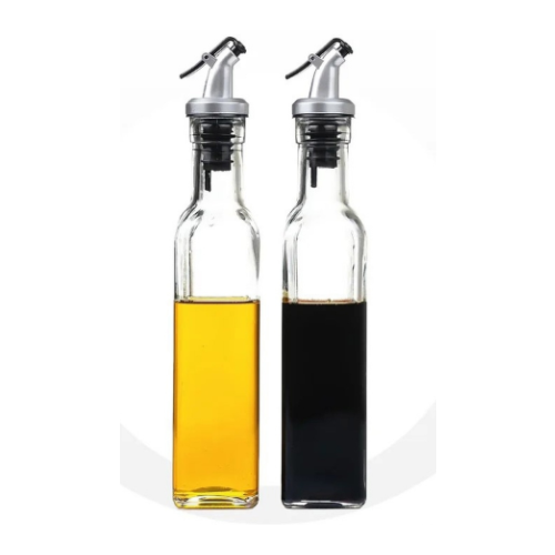 Набор бутылок с дозатором для масла и уксуса/емкости для гастрономических жидкостей 150мл