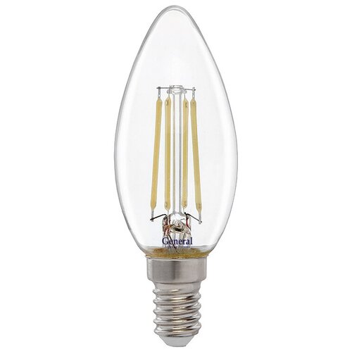 Лампа светодиодная филамент GLDEN-CS-10W-230V-E14-2700K  General