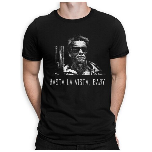 Футболка DS Apparel, размер S, черный