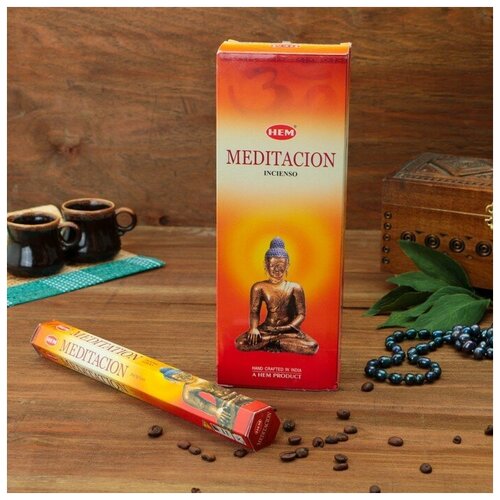 Благовония HEM "Meditation. Медитация", шестигранник (2 шт)