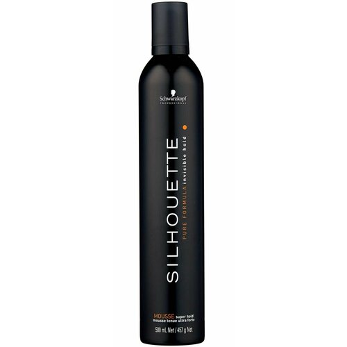 Schwarzkopf Silhouette Mousse Super Hold - Безупречный мусс для волос ультрасильной фиксации 500 мл