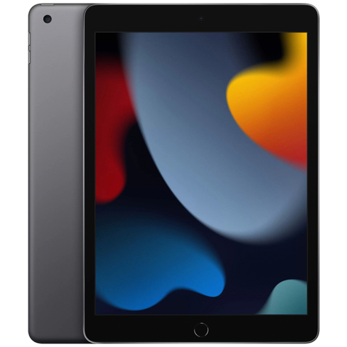 Apple Планшет Apple iPad 10.2 (2021) 256GB Wi-Fi (Wi-Fi, 256 ГБ, Чёрный, 3 ГБ)