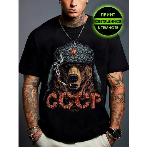 Футболка Romax Tex, размер 58, черный