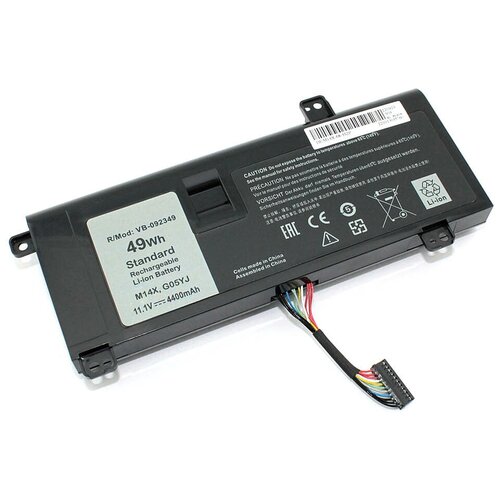 Аккумулятор для ноутбука Dell Alienware M14X R3 (G05YJ) 11.1V 4400mAh OEM