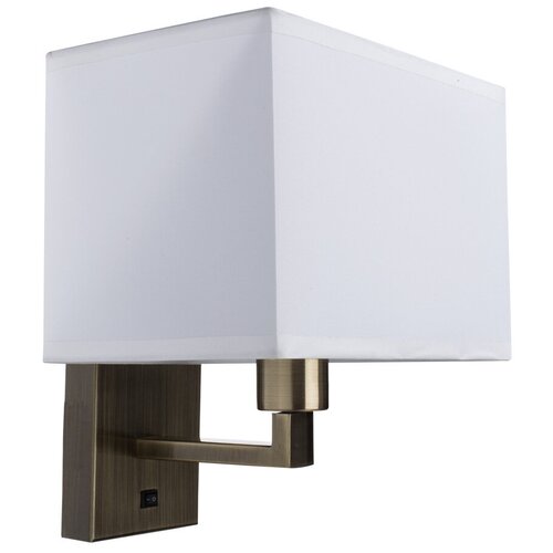 Бра Arte Lamp Hall A9248AP-1AB, E27, 40 Вт, бронза