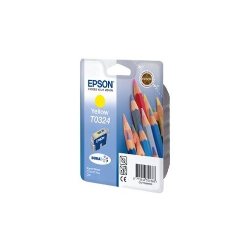 Картридж Epson T0324 Yellow C13T03244010