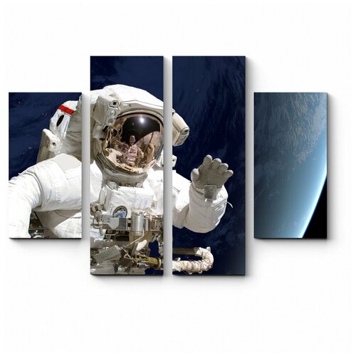 Модульная картина Привет из открытого космоса 130x98