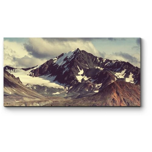 Модульная картина Горный пейзаж Аляски 180x90