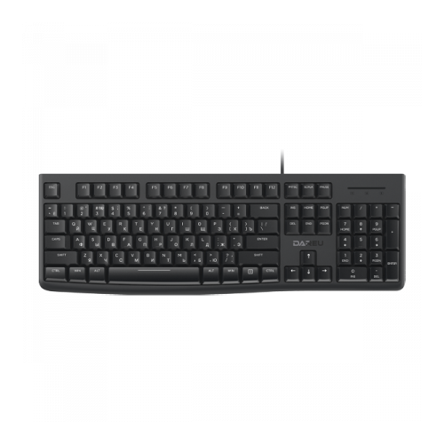 Комплект клавиатура + мышь DAREU MK185, черный, английская/русская