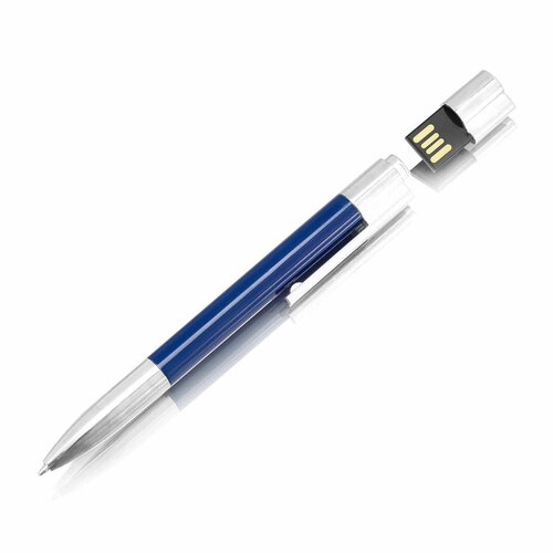 Флешка Ручка Usbfeather, 4 ГБ, синяя, арт. F40
