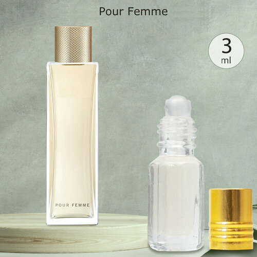 Gratus Parfum Pour Femme духи женские масляные 3 мл (масло) + подарок