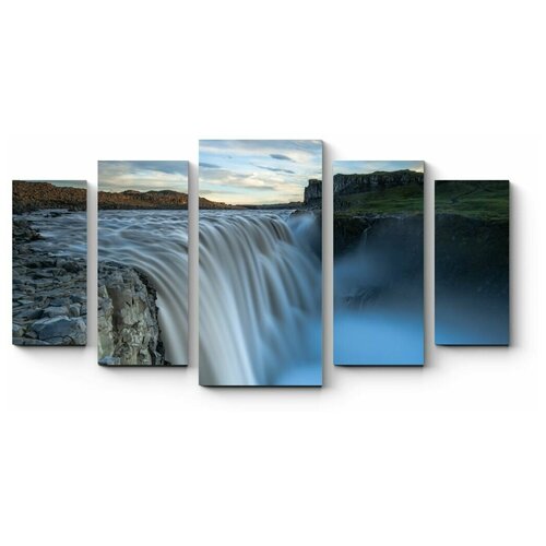 Модульная картина Неземная красота водопада 100x55