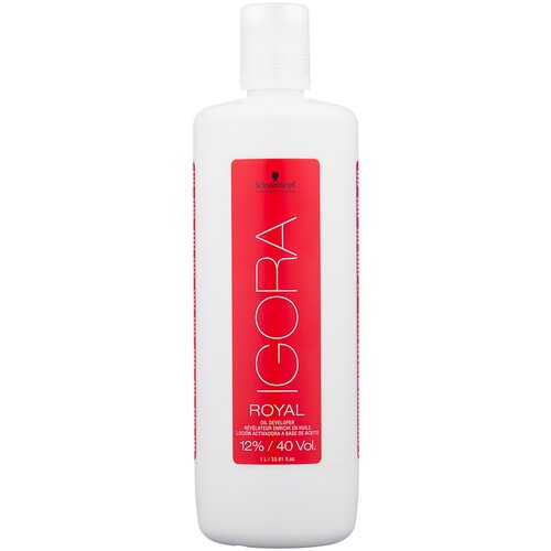 Schwarzkopf Professional Лосьон-окислитель на масляной основе Royal 12 %, 1000 мл, 1000 г