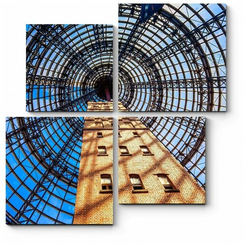 Модульная картина Центральная башня Мельбурна60x60