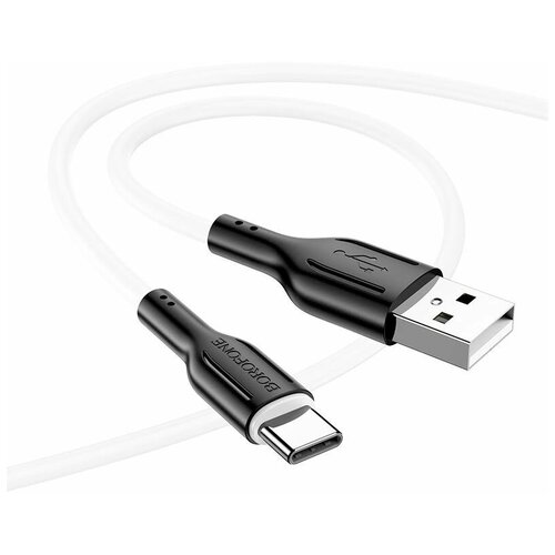 Кабель BOROFONE USB Type-C 1 метр, быстрая зарядка, зарядный шнур, провод для телефона