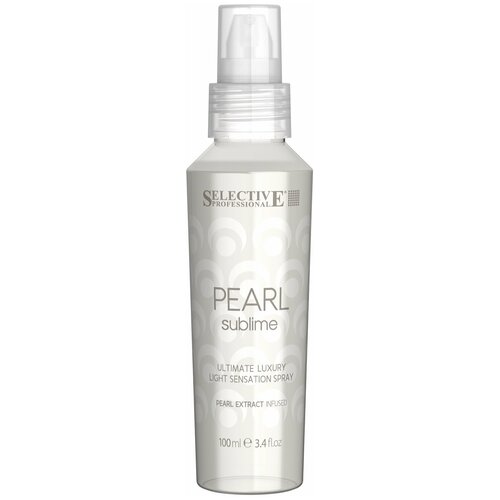 Спрей для придания блеска с экстрактом жемчуга Ultimate luxury spray, 100 мл. Линия PEARL SUBLIME. Selective Professional.