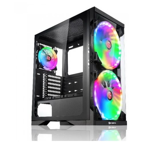 Корпус Raijintek SILENOS PRO 0R20B00180, black, ATX; M-ATX; Mini-ITX, USB3.0x1, USB2.0x2, HD Audiox1