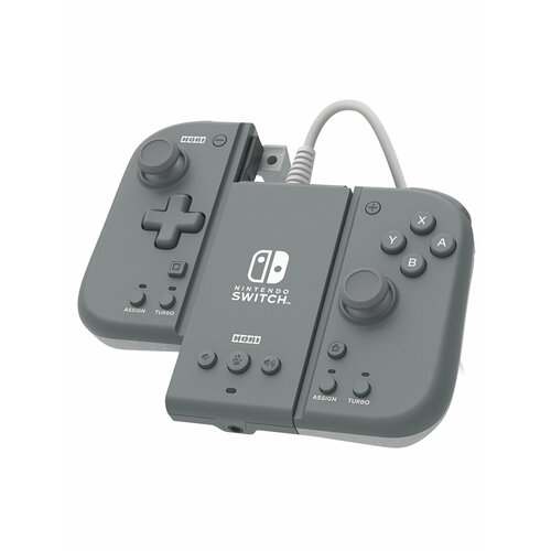 Nintendo Switch Контроллеры Hori Split Pad Pro Attachment (Slate Grey) для консоли Switch (NSW-426U)