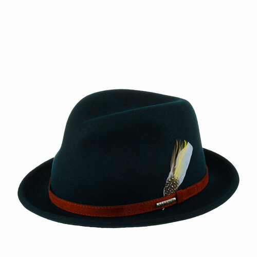Шляпа STETSON, размер 55, зеленый