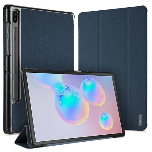 Чехол Книжка Dux Ducis Samsung Tab S6 Lite (P610/P615) (With S Pen Holder & Auto Sleep Wake) Blue