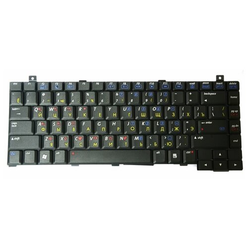 Клавиатура для ноутбуков HP Compaq Presario B1000, B3800 RU, Black